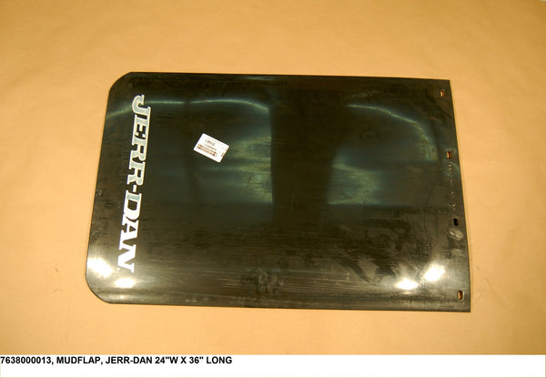 Mudflap w/Jerr-Dan Logo - 24" X 36" PN: 7638000013 – Tow Shop